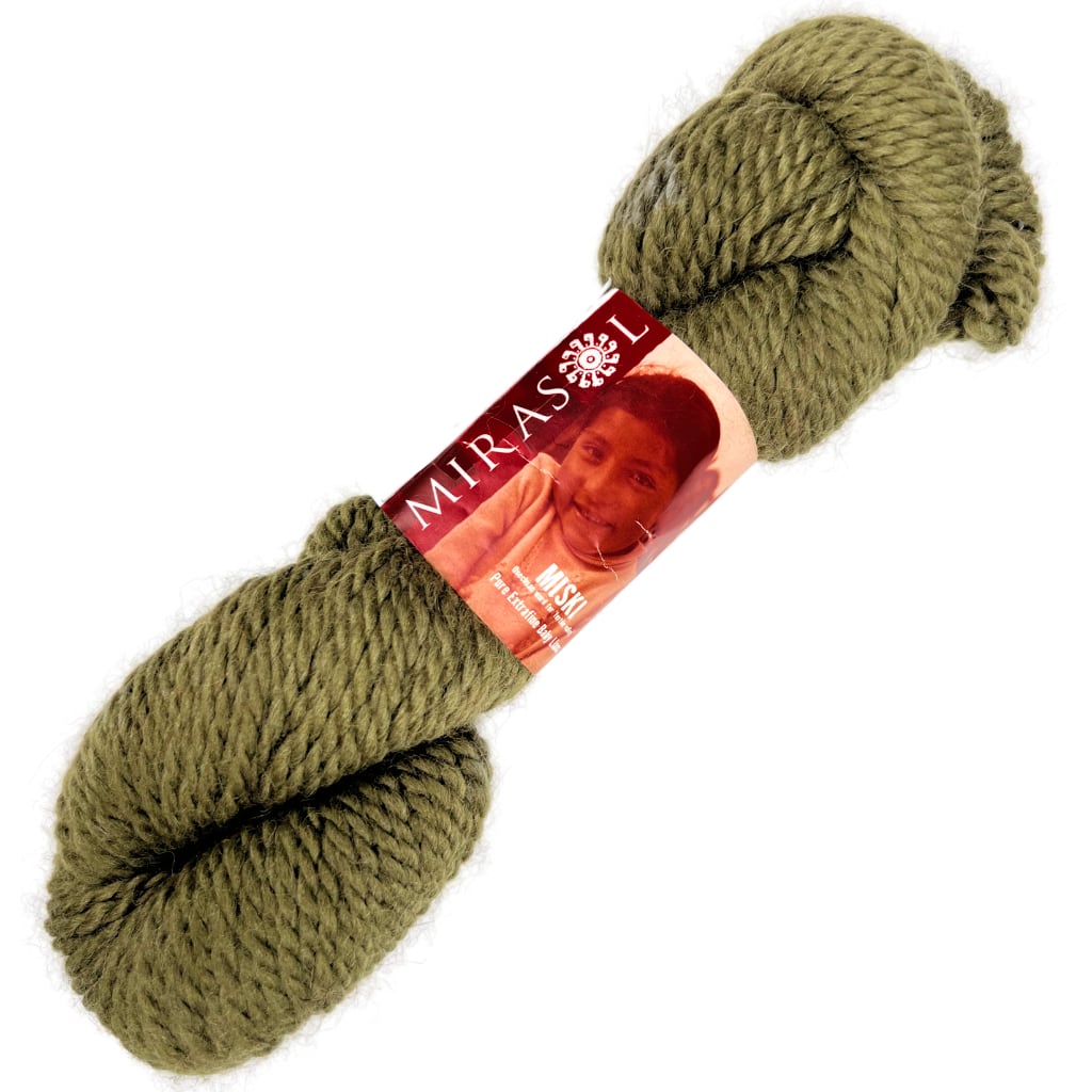 Wool Yarn | Mirasol Miski Worsted Yarn | Fair Trade Llama Yarn
