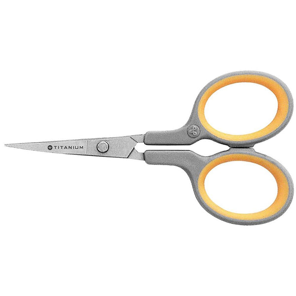 Small Scissors, 4 Inch Titanium Detail Cut Sewing Scissors, Westcott
