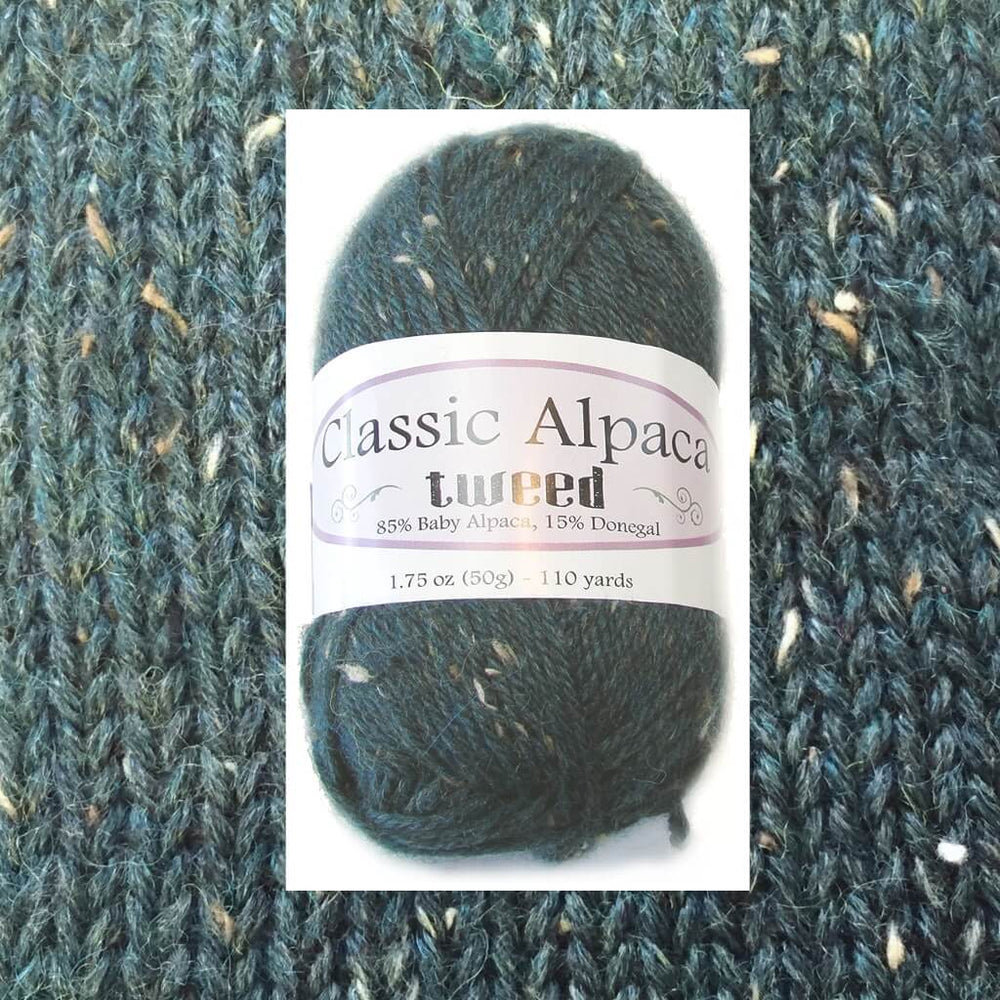 The Alpaca Yarn Company, Alpaca Classic Tweed, Baby Alpaca DK Yarn