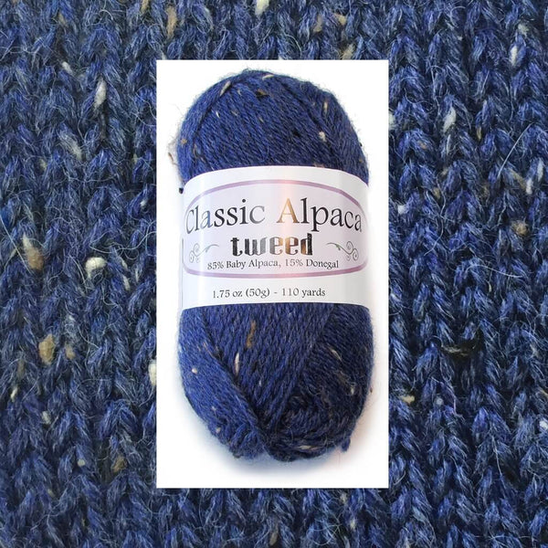 The Alpaca Yarn Company, Alpaca Classic Tweed, Baby Alpaca DK Yarn