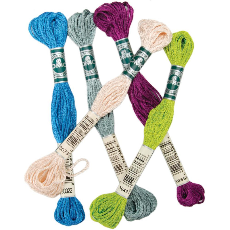 Embroidery Thread | DMC Embroidery Floss Shiny Satin Rayon Floss