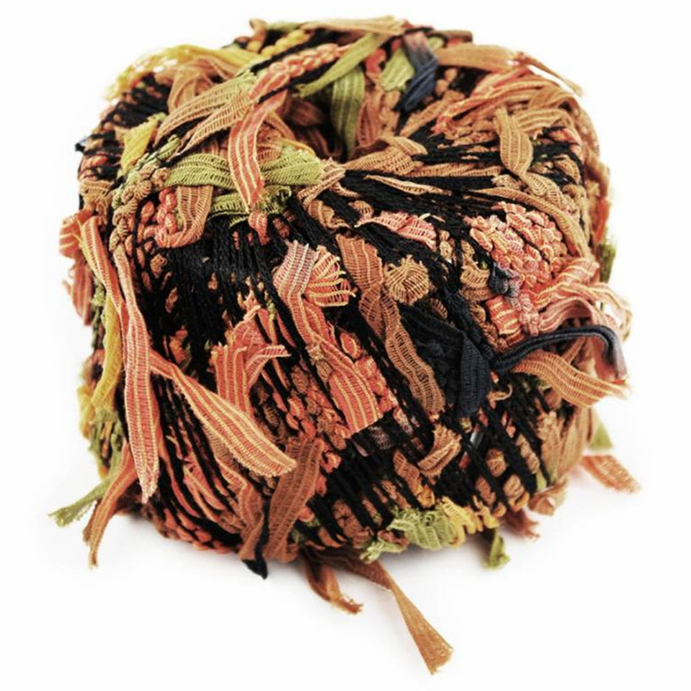 Ribbon Yarn, Knitting Fever Streamers Novelty Long Flag Yarn by KFI
