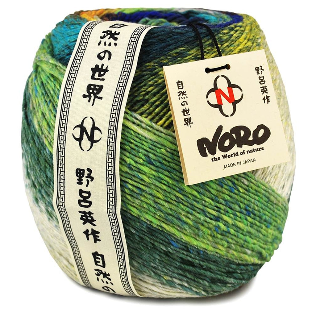 Noro Yarns Tsubame, Silk & Wool Yarn | Worsted Self Striping Blend