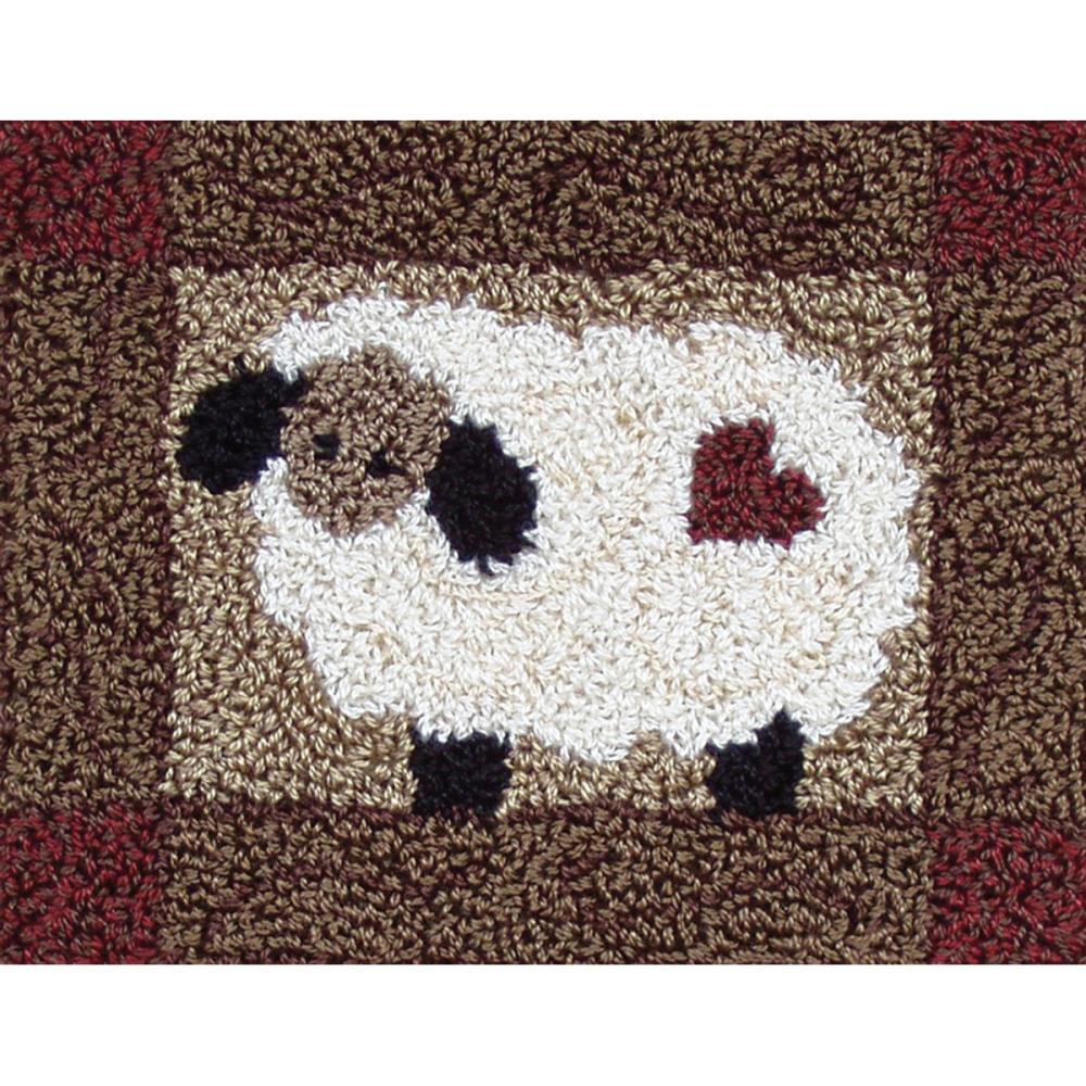 Rustic Decor, Sheep Punch Needle | Beginner Kit to Learn Punch Needle