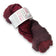 Vintage Red Yarn, Hand Dyed Yarn, Suri Alpaca & Merino Fiber, Worsted